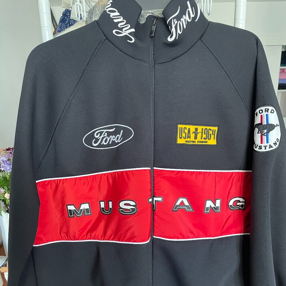 Zara Ford Mustang Collab Bomber Jacket - Gem